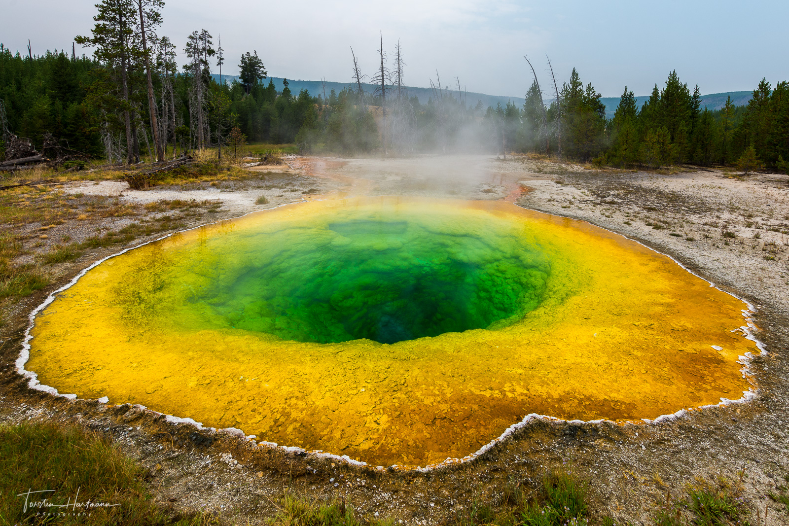Morning Glory Pool - Yellowstone NP (USA) Foto & Bild | north america ...