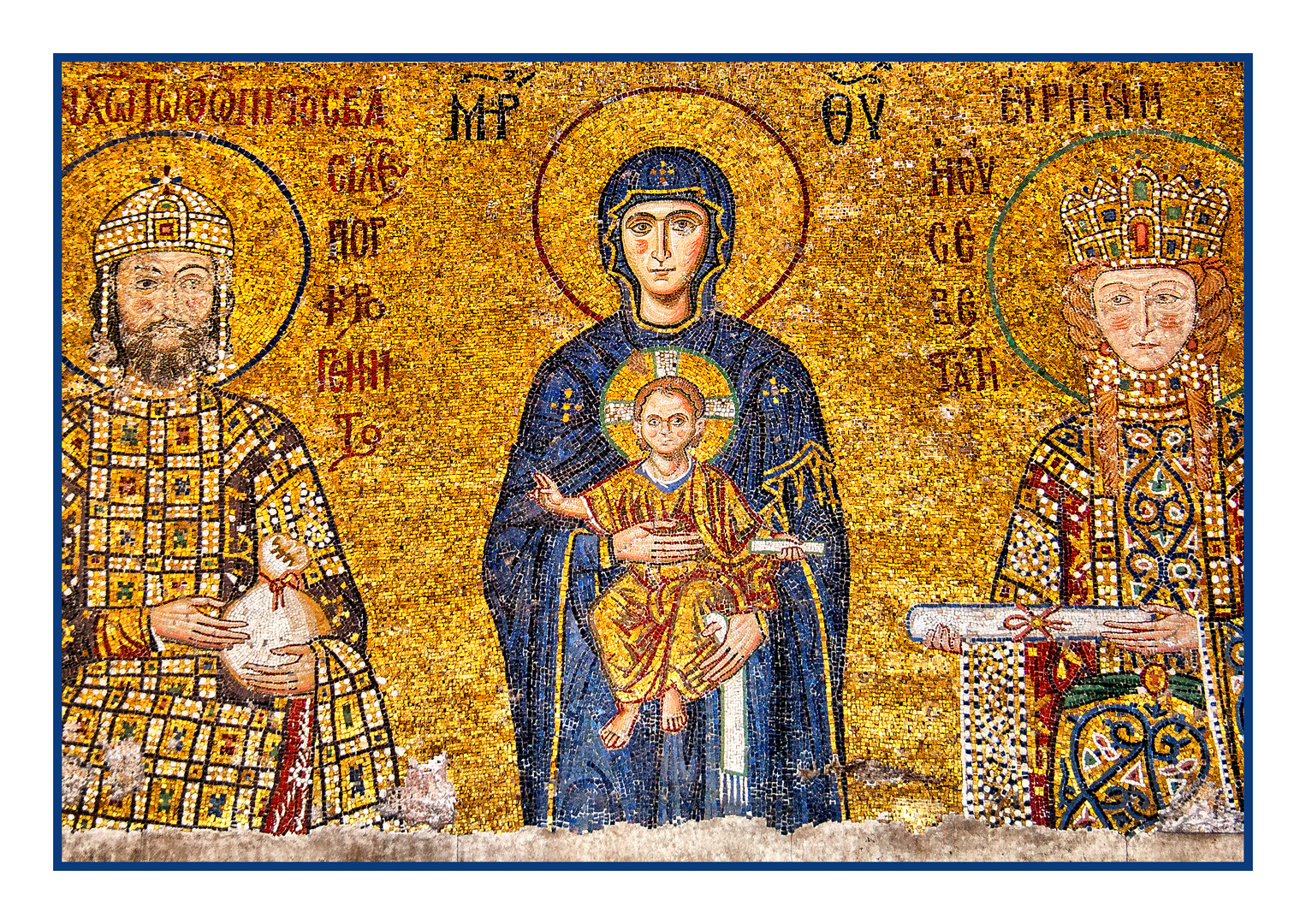 Mosaik in der Hagia Sophia Foto & Bild | europe, turkey, istanbul Bilder auf fotocommunity