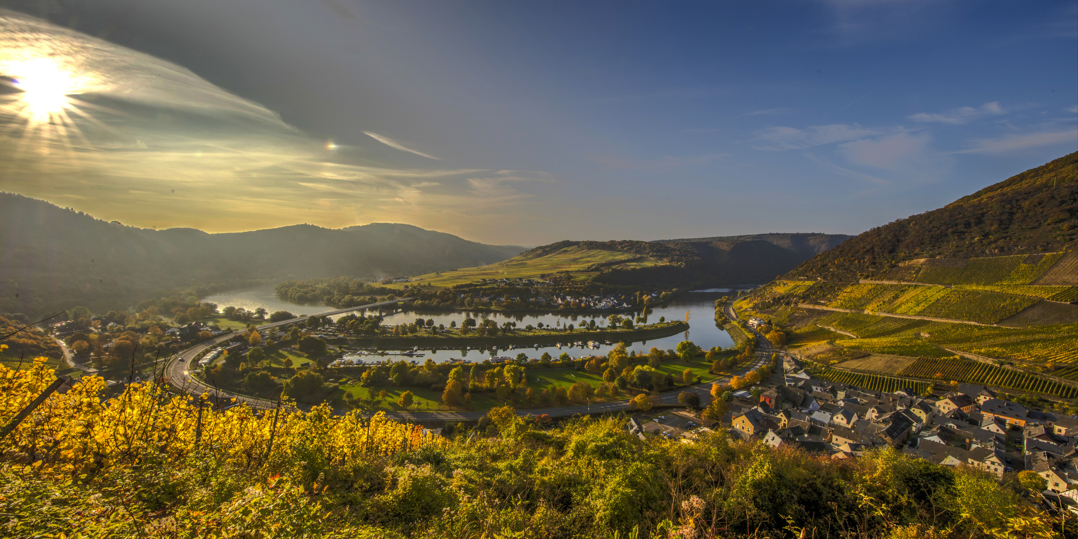 Moselherbst Senheim Foto & Bild | world, wasser, natur Bilder auf ...