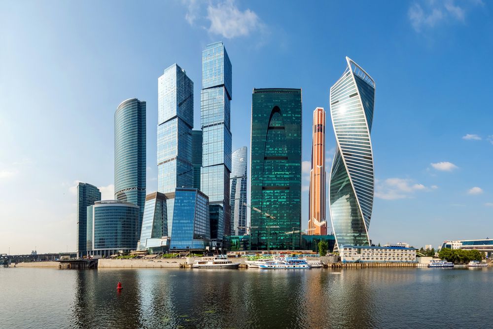 "Moskau City" Foto & Bild | world, architektur, hochhäuser Bilder auf ...