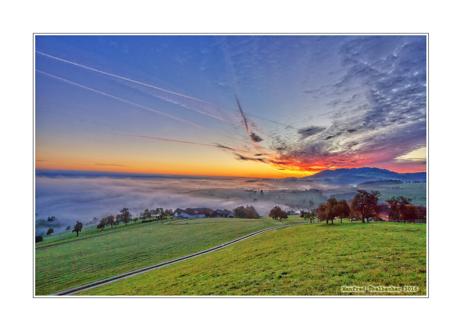 Mostviertel am Morgen Foto & Bild | landschaft, kulturlandschaften ...