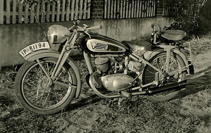 Motorrad-Victoria ca. 1938 - Bild & Foto von U. Storm aus Altes aus der ...
