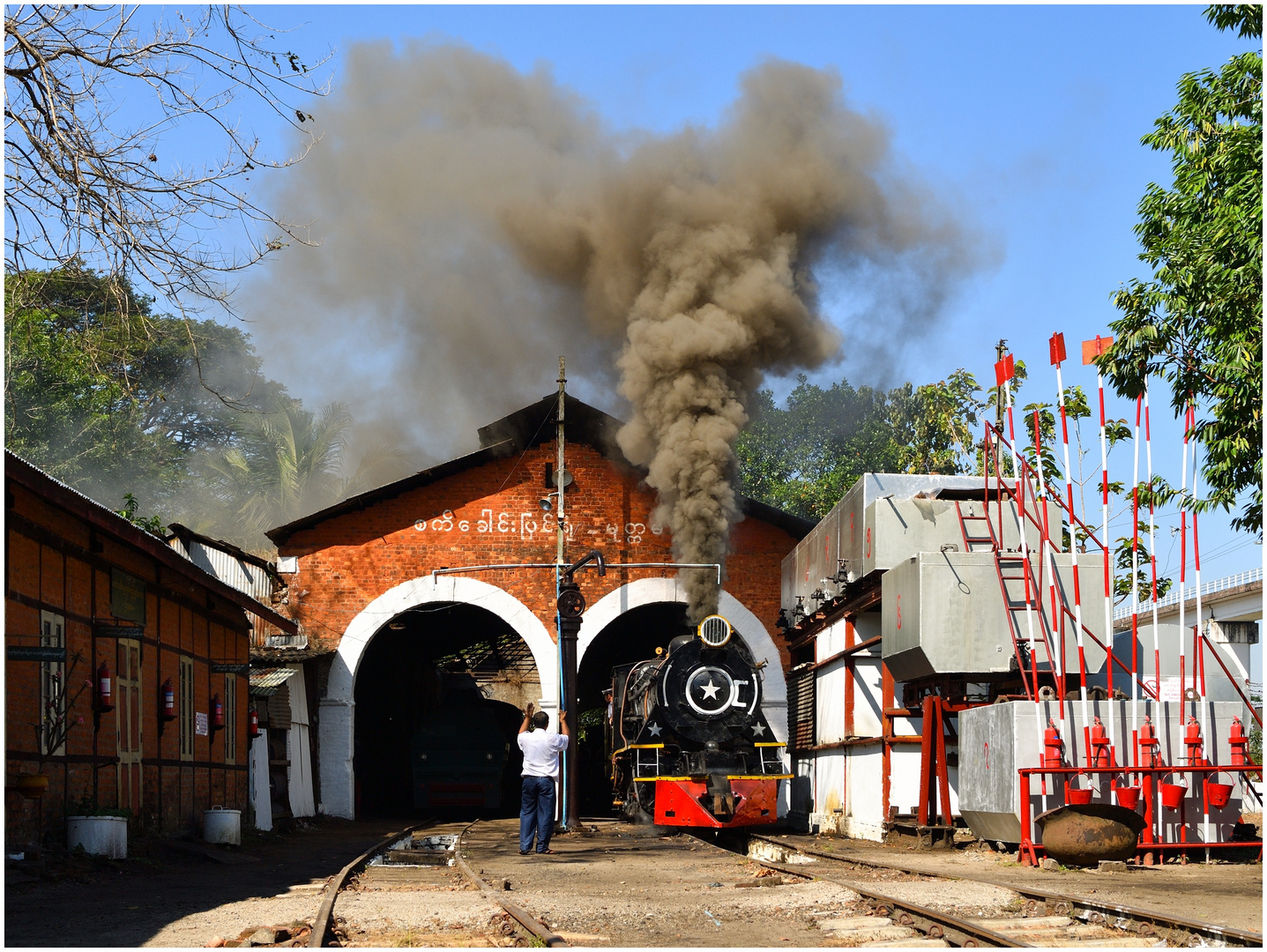 Mottama Depot VII Foto & Bild | dampf-, diesel- und e-loks, schmalspur ...