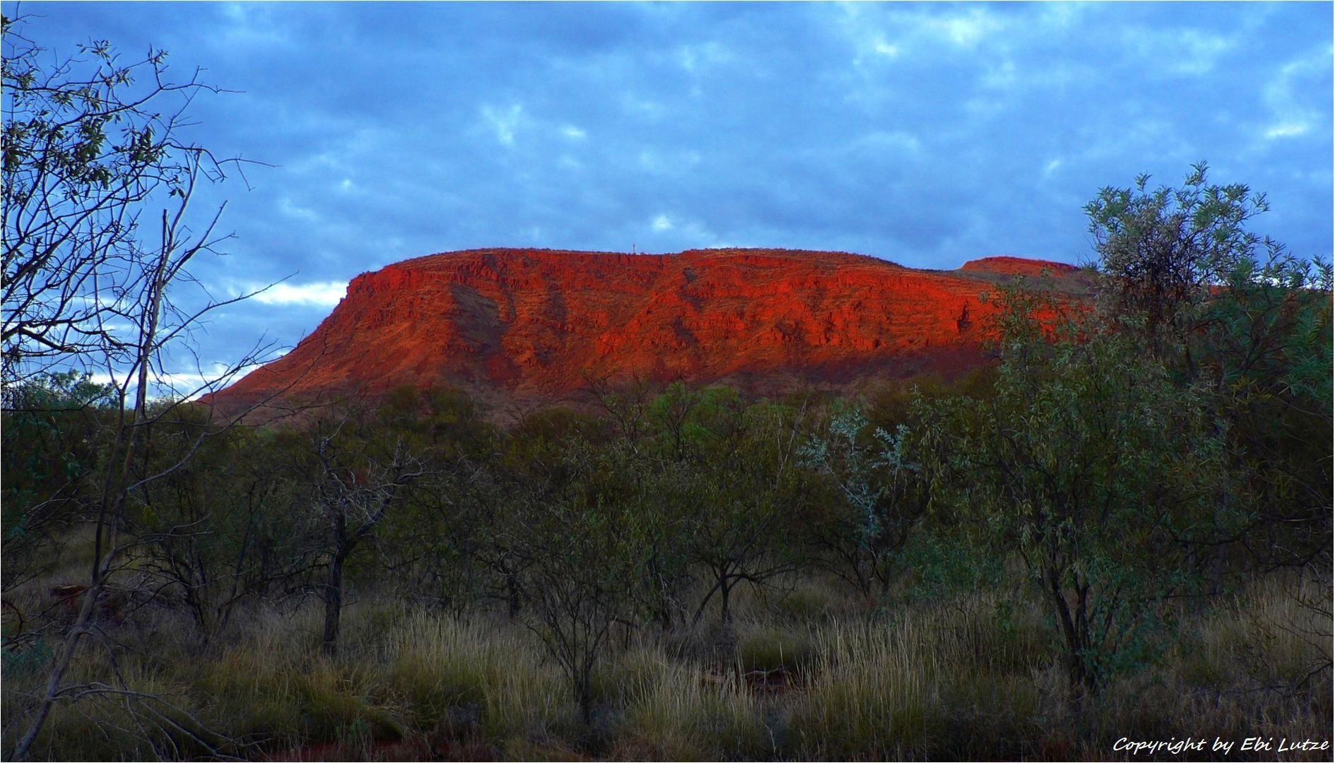 * Mount Nameless / last glow * Foto & Bild | australia & oceania ...