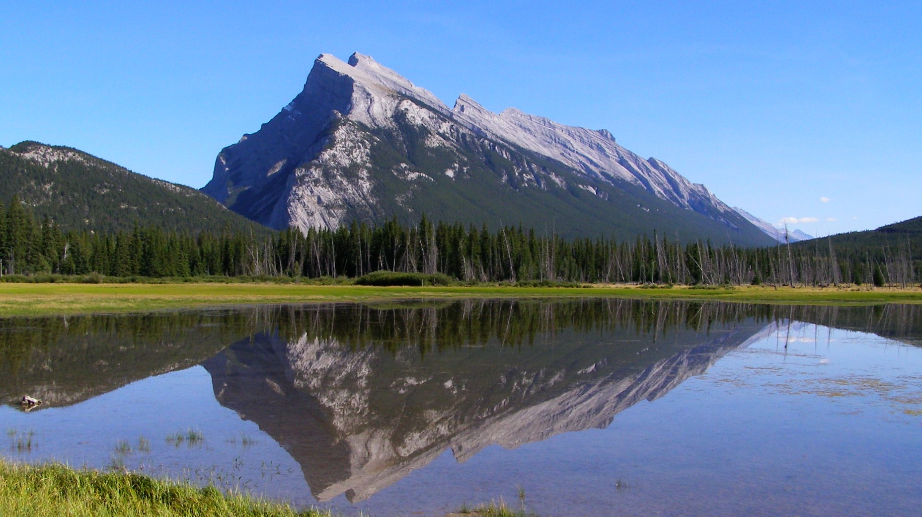 Mount Rundle (2949m) - Banff National Park Foto & Bild | natur, canada ...