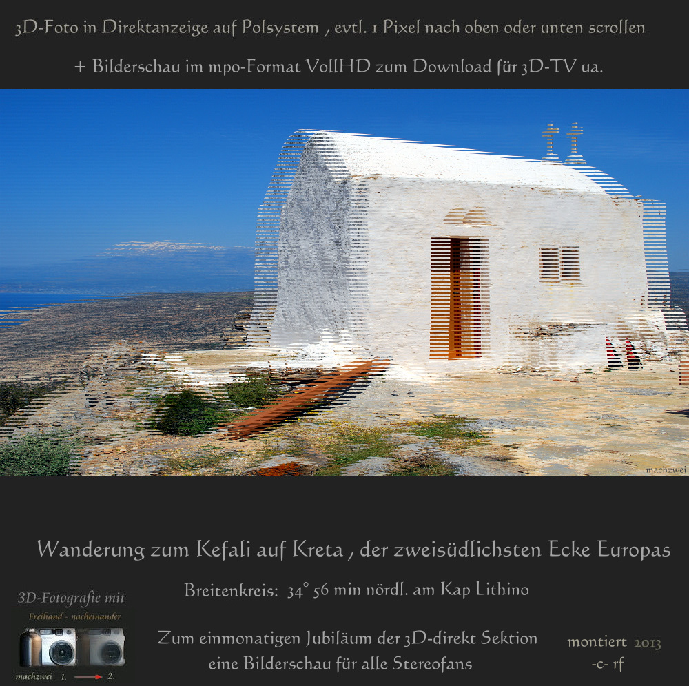 MPO 3D-Bilderschau VollHD : Kreta Foto & Bild | spezial ...