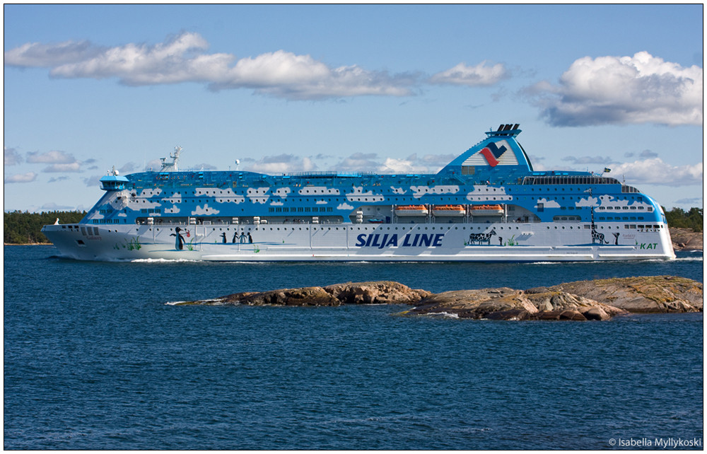 m/s Galaxy von Silja Line Foto & Bild | schiffe und seewege, fähren ...
