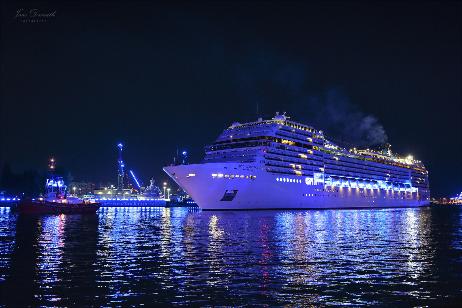 MSC Magnifica (2) Foto & Bild | dokumentation, hamburg, hafen Bilder ...