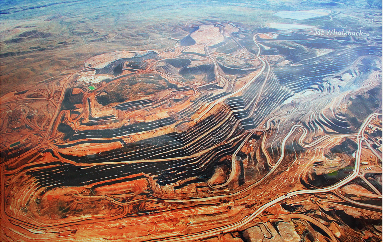 Mt. Whaleback Iron Mine, Picture courtesy of BHP *** Foto & Bild ...