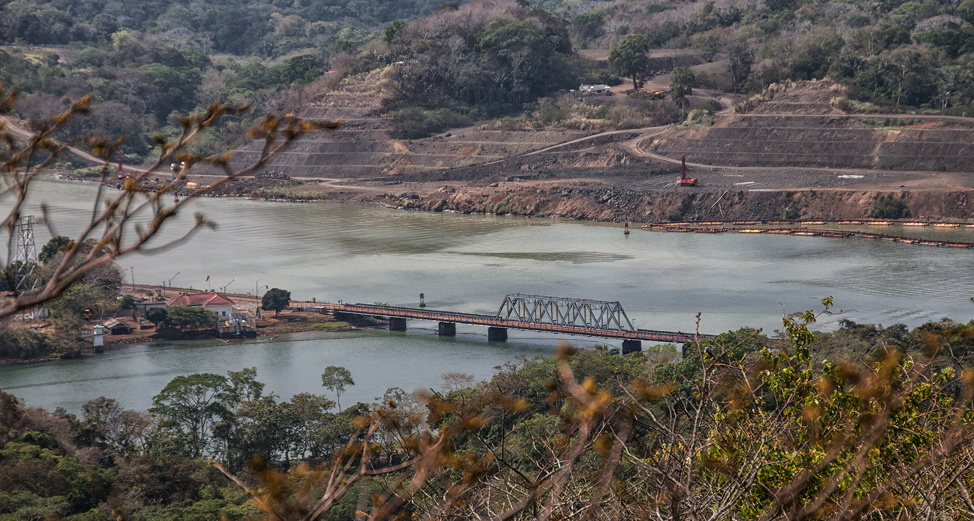 Mündung des Rio-Chagres... Foto & Bild | panama, world, brücke Bilder ...