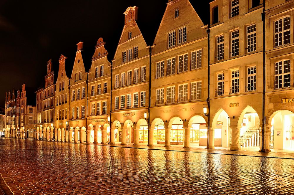 Münster Arkaden Foto & Bild | architektur, architektur bei nacht, nacht ...
