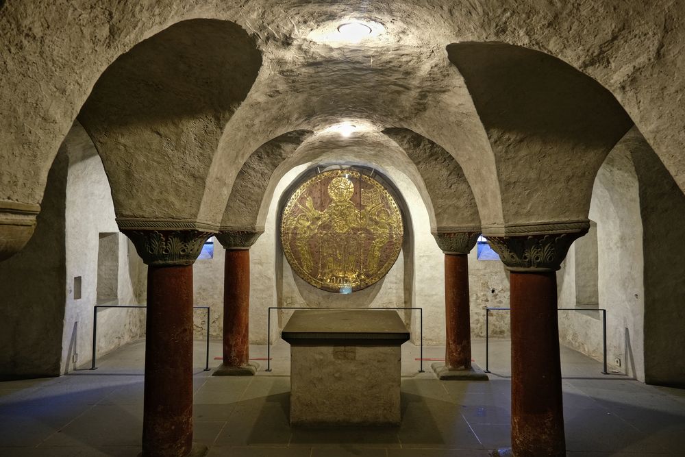 Münster - Krypta Foto & Bild | architektur, deutschland, europe Bilder ...