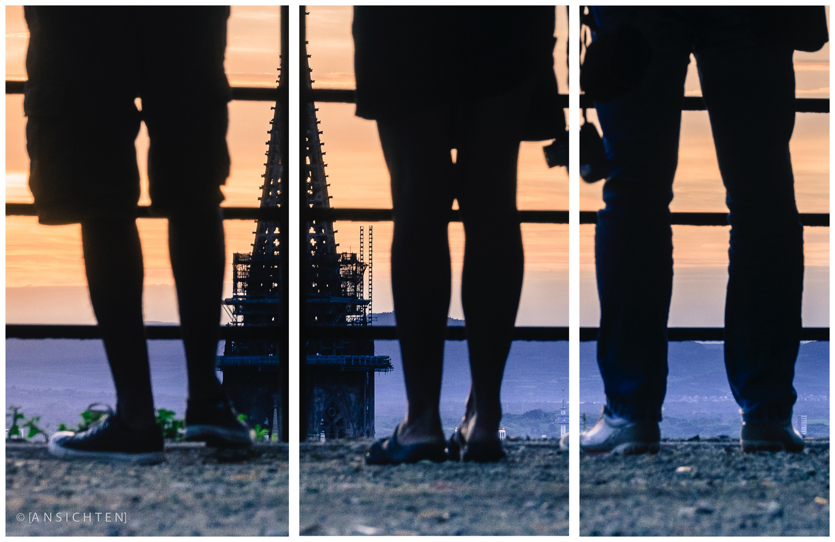 [münster triptychon] Foto & Bild | art, sunset, spezial Bilder auf fotocommunity