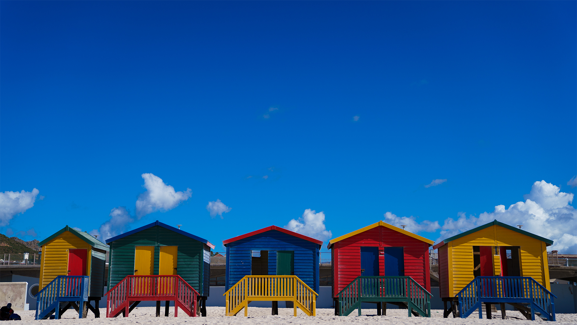 Muizenberg Beach Cabins Foto & Bild | africa, southern africa, south ...