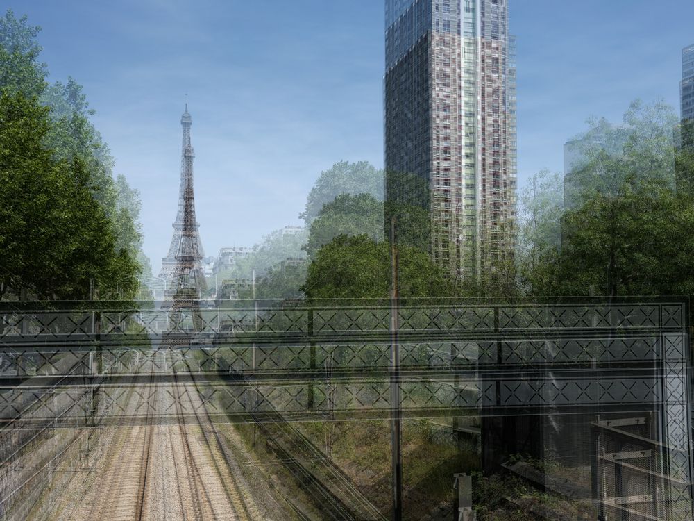Multi Exposures in an Urban Environment. Paris Edition. Foto & Bild ...