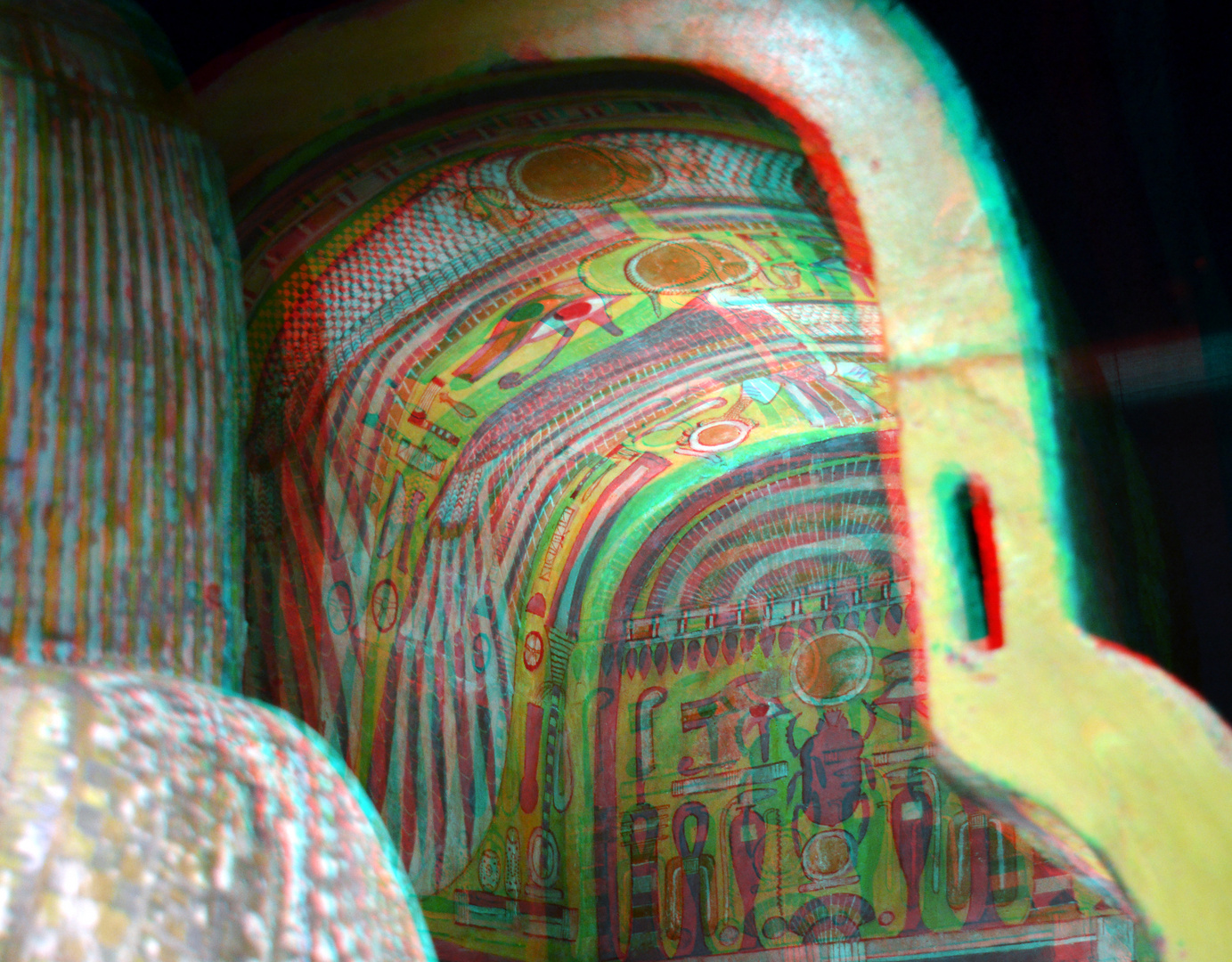 Mummy-case RMO-Leiden 3D Foto & Bild | stereoskopische raumbilder ...