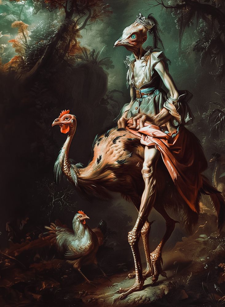 Mundus Gallinarum Barocus Foto & Bild | ki - fantastisches, ki - fantasy, bilder Bilder auf ...