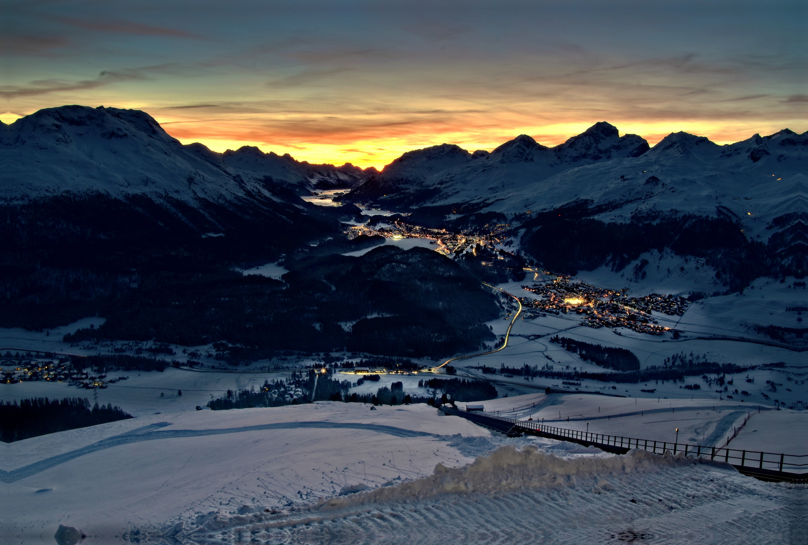 Muottas Muragl Foto & Bild | jahreszeiten, winter, landschaften Bilder ...