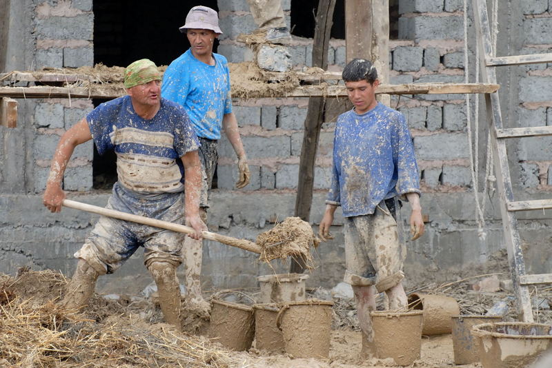 Muratori in Uzbekistan Foto % Immagini| ritratto, varie, persone Foto ...