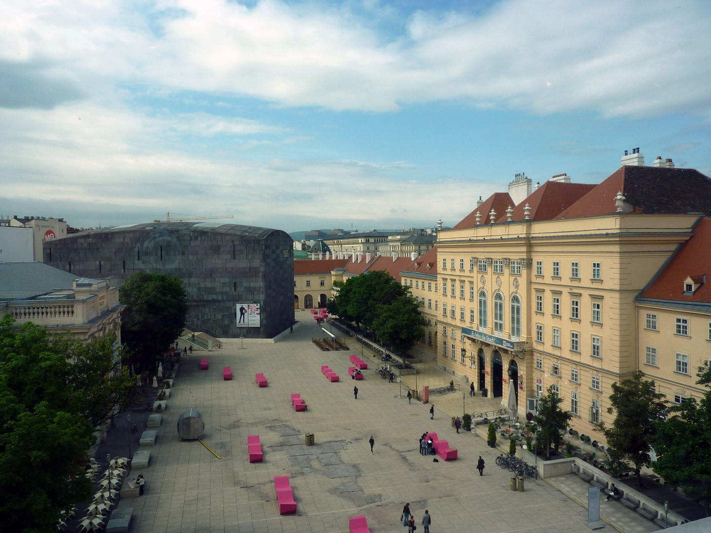 Museumsquartier Wien Foto & Bild | architektur, motive Bilder auf ...