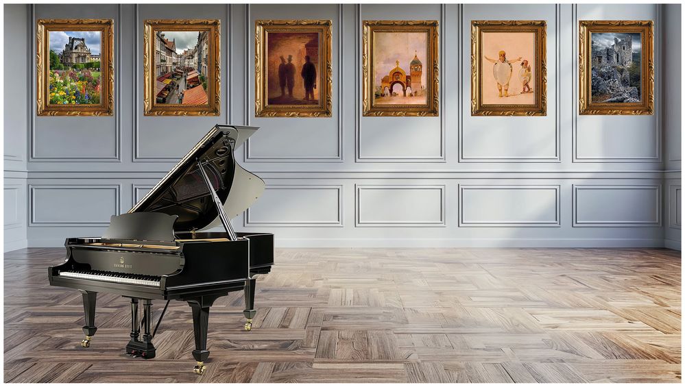 Musiksaal Foto & Bild | ki-generierte bilder, ki - montagen, digitalpainting Bilder auf ...