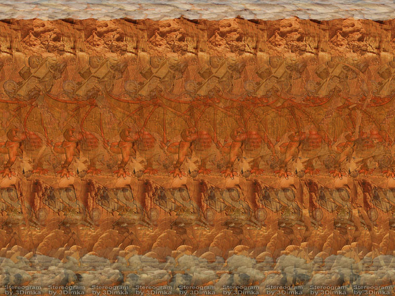 Animated Stereogram Magic Eye