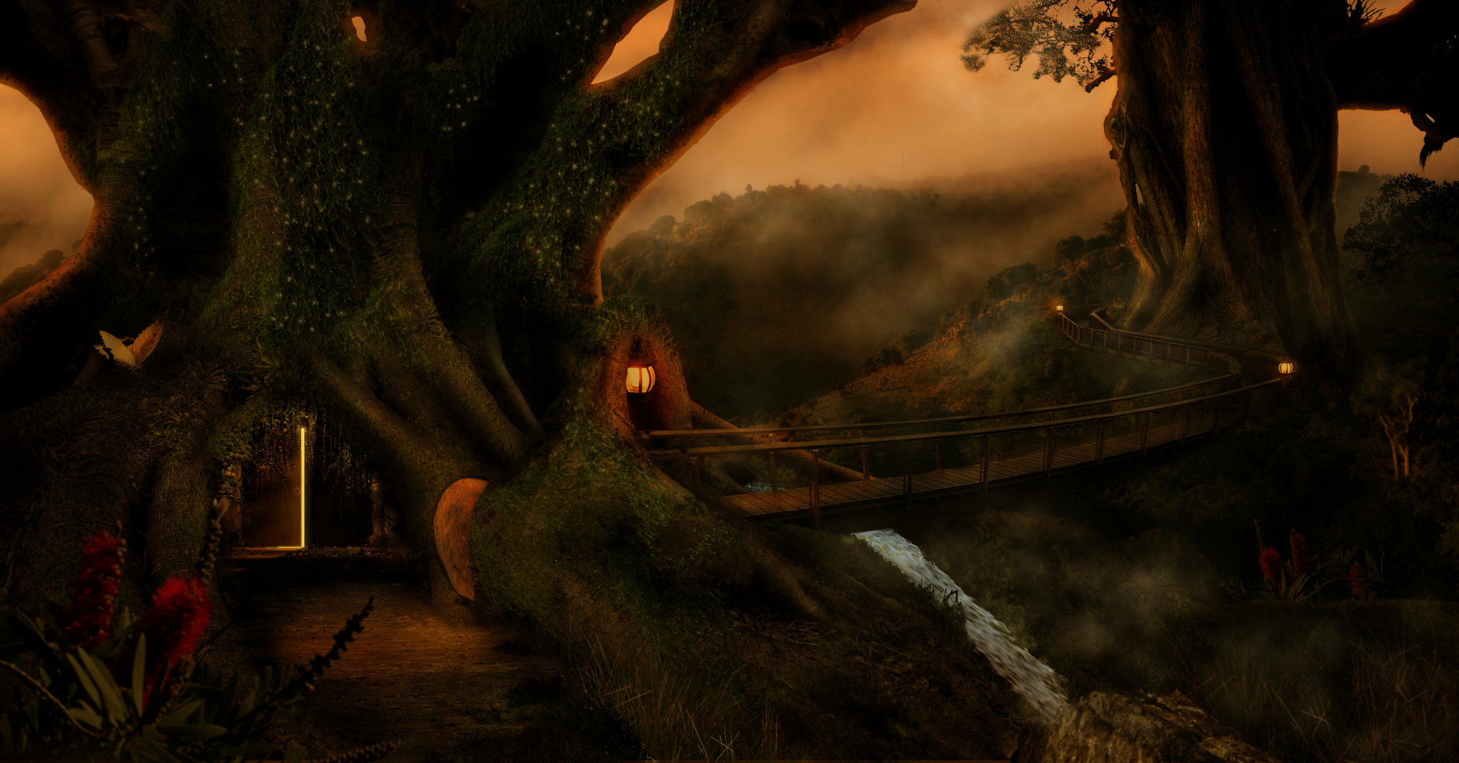 Mystery Forest Foto & Bild | fotomontage, fantasy mystery, digiart Bilder auf fotocommunity