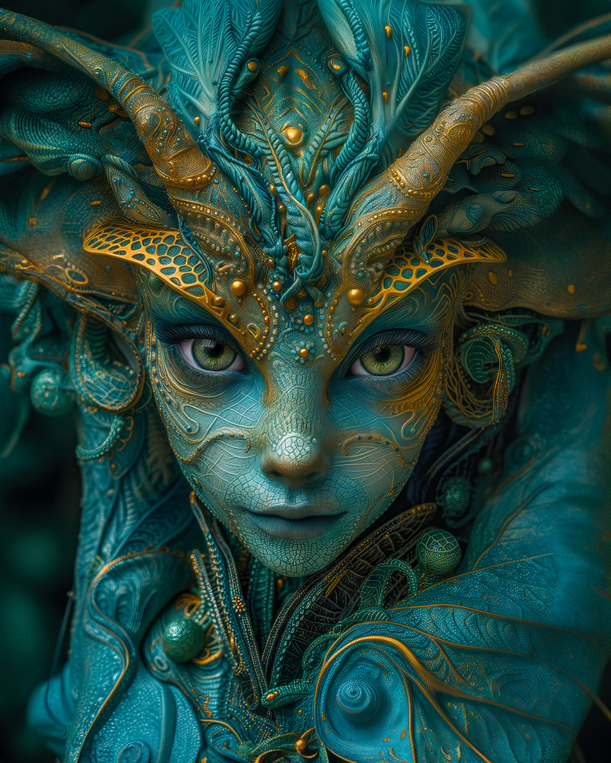 MYSTIC CREATURE Foto & Bild | ki - menschen, ki - portraits, ki - fantastisches Bilder auf ...