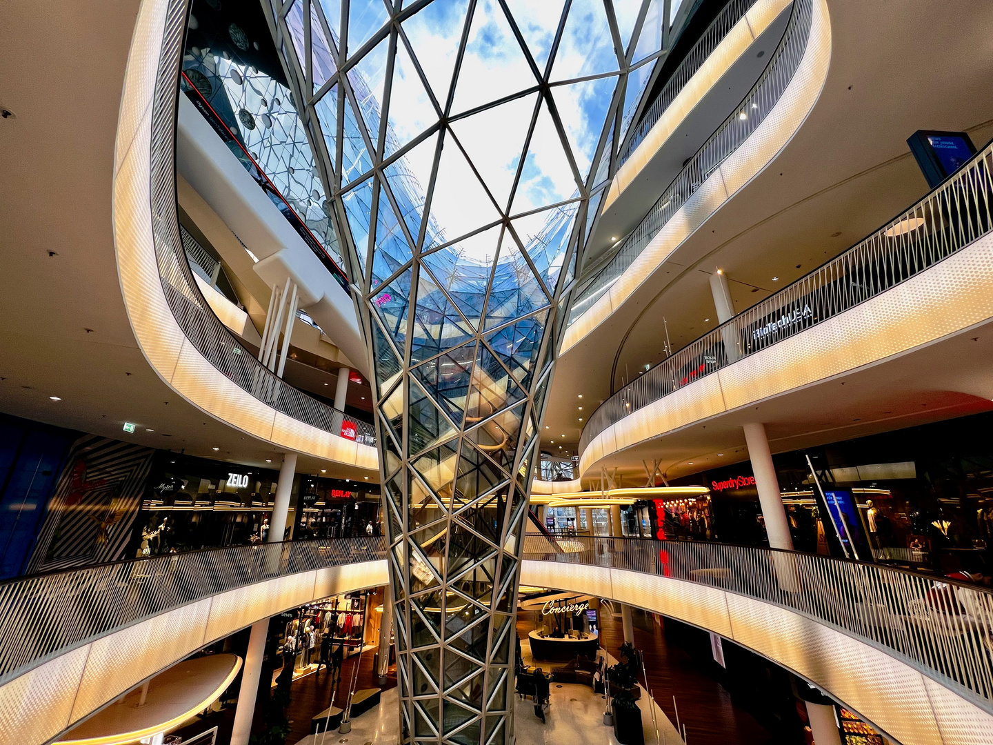 MyZeil Foto & Bild | architektur, deutschland, europe Bilder auf ...