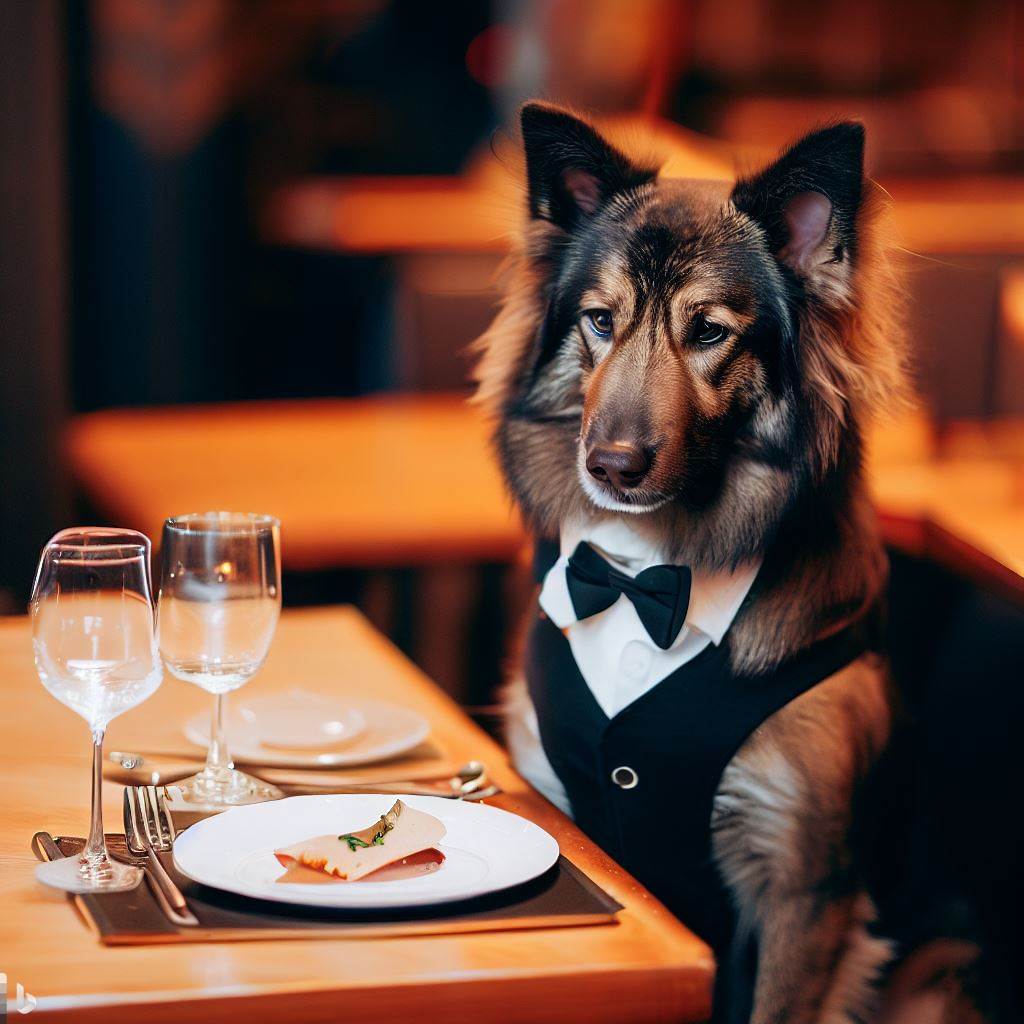 "Na, der Ober traut sich was, Foto & Bild | spezial, indoor, hund ...