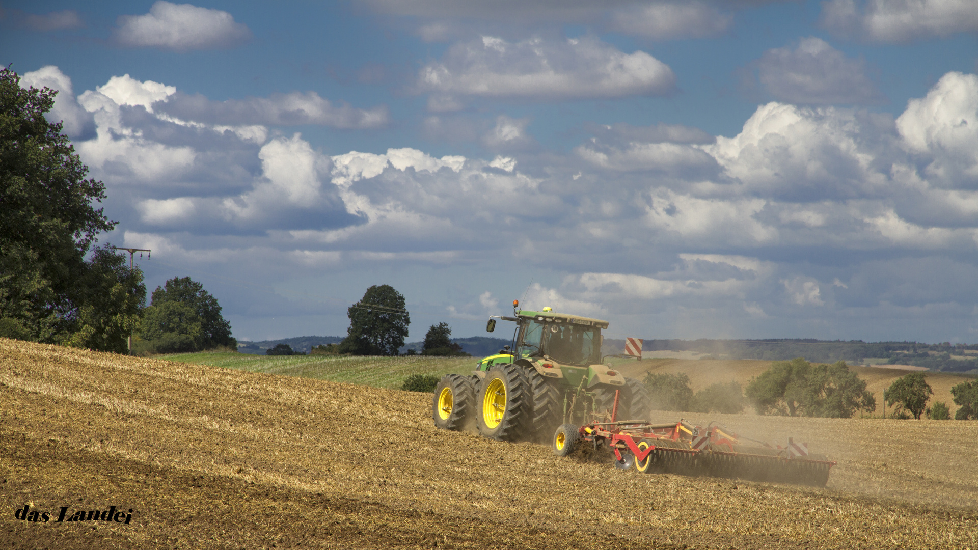 nach der Ernte .... Foto & Bild | industrie und technik, traktoren ...