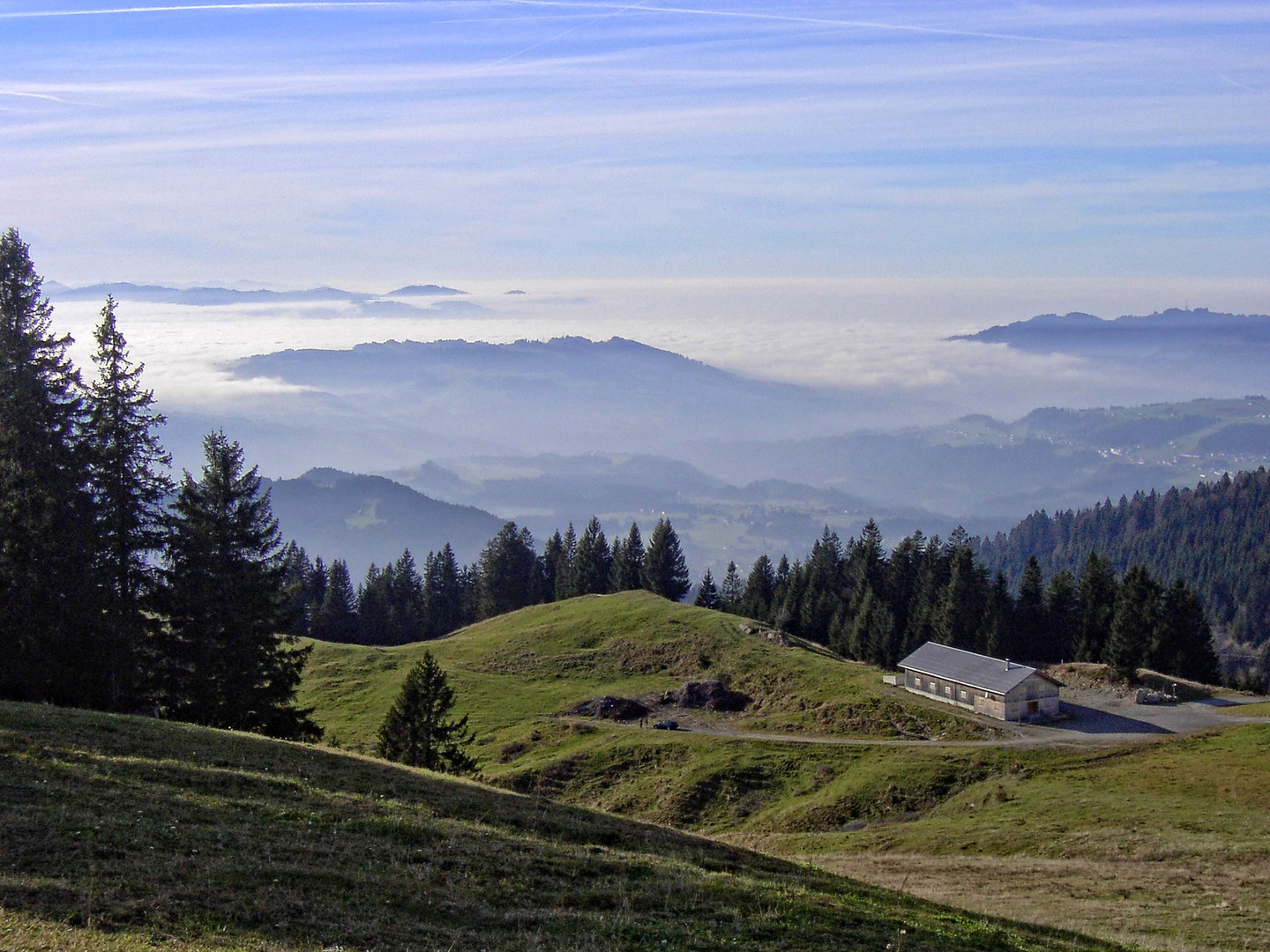 Nach Westen... Foto & Bild | landschaften, österreich, dunst Bilder auf ...