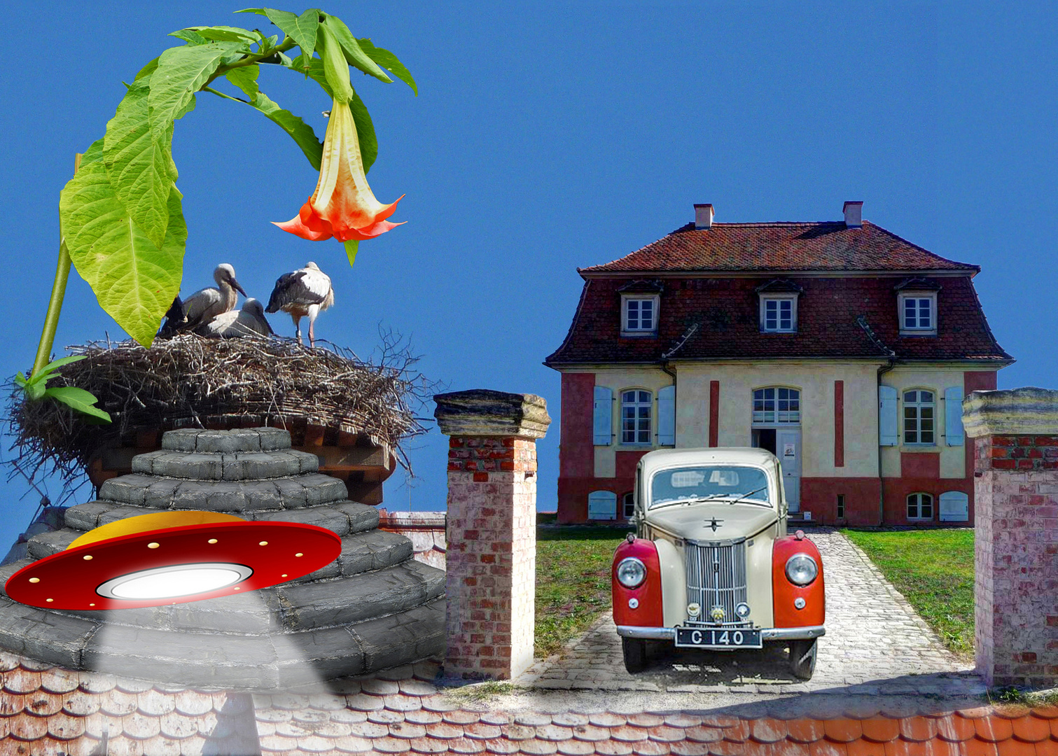 Nachbarn Foto & Bild | fotomontage, composing , digiart challenge Bilder auf fotocommunity