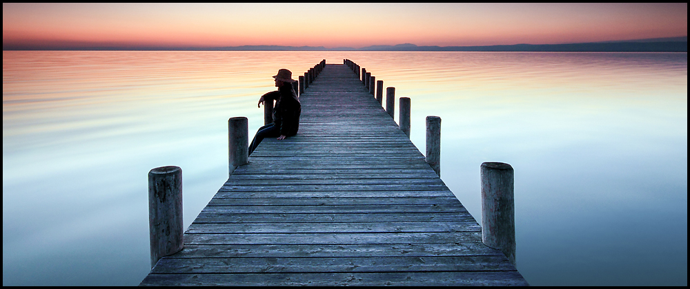 nachdenklich ... Foto & Bild | landschaft, bach, fluss & see, see ...