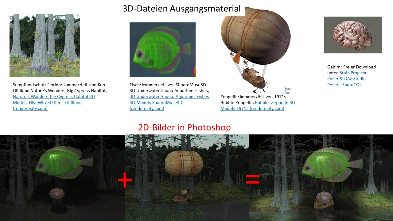 Nachts als ich träumte - Making of Foto & Bild | rendering, landschaftsrendering, 2021 Bilder ...