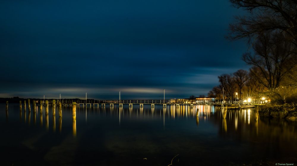 Nachts am Chiemsee Foto & Bild | deutschland, europe, bayern Bilder auf fotocommunity