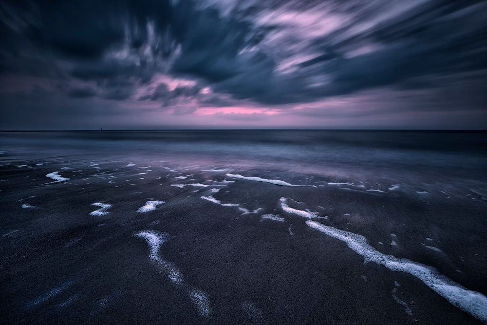 Nachts am Meer Foto & Bild | wasser, nacht, meer Bilder auf fotocommunity