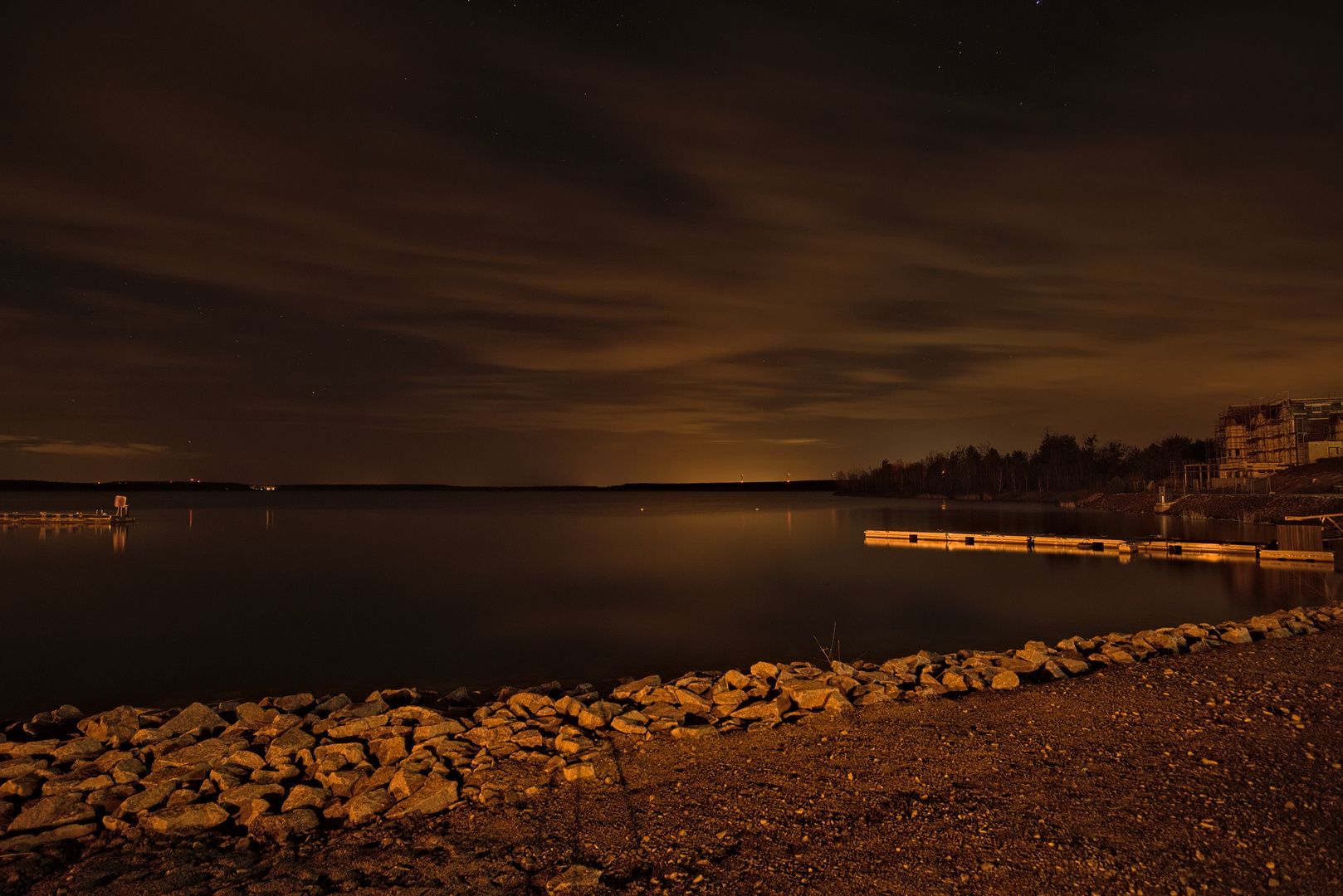 Nachts am See Foto & Bild | nacht, natur, see Bilder auf fotocommunity