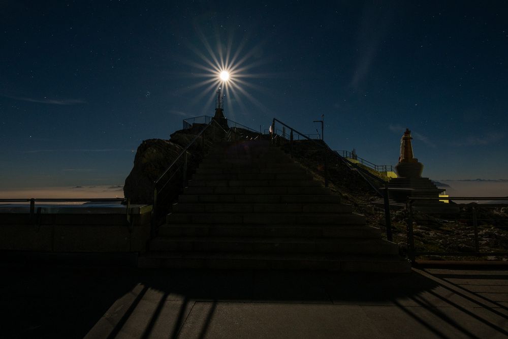 Nachts auf dem Säntis Foto & Bild | europe, schweiz & liechtenstein ...