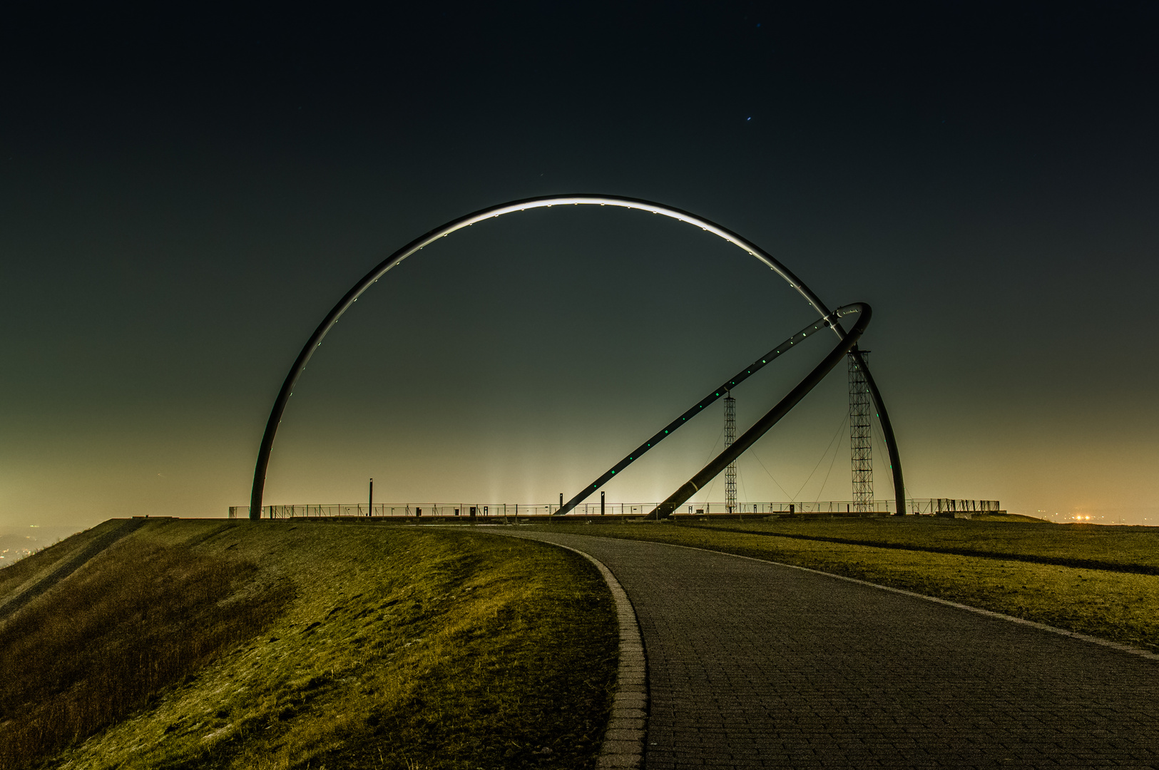 Nachts auf der Halde Foto & Bild | world, deutschland, halde Bilder auf ...