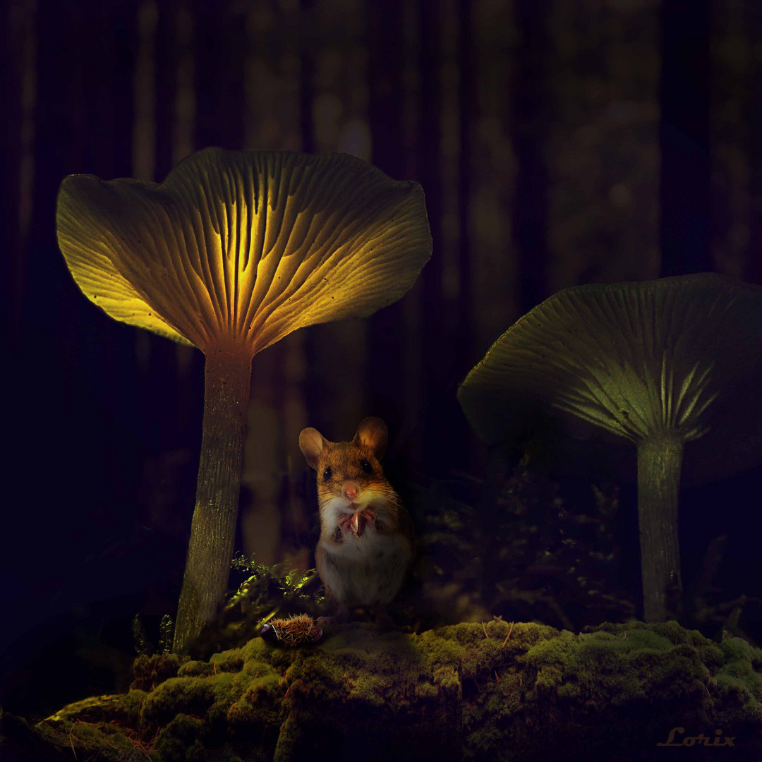 Nachts im Zauberwald Foto & Bild | natur, digiart, pilze Bilder auf ... Nachts im Zauberwald Foto & Bild | natur, digiart, pilze Bilder auf ...