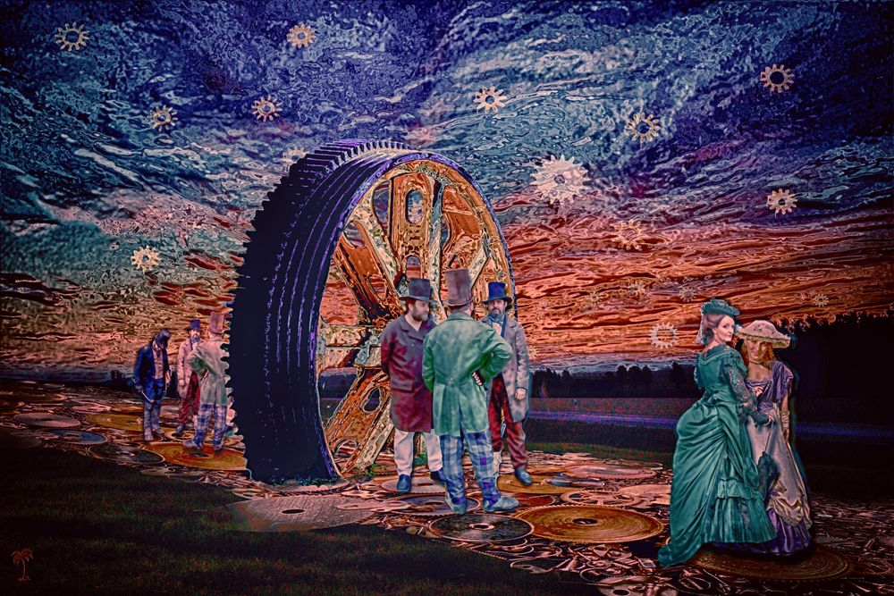 Nachtwanderung Foto & Bild | fotomontage, fantasy mystery, composing Bilder auf fotocommunity