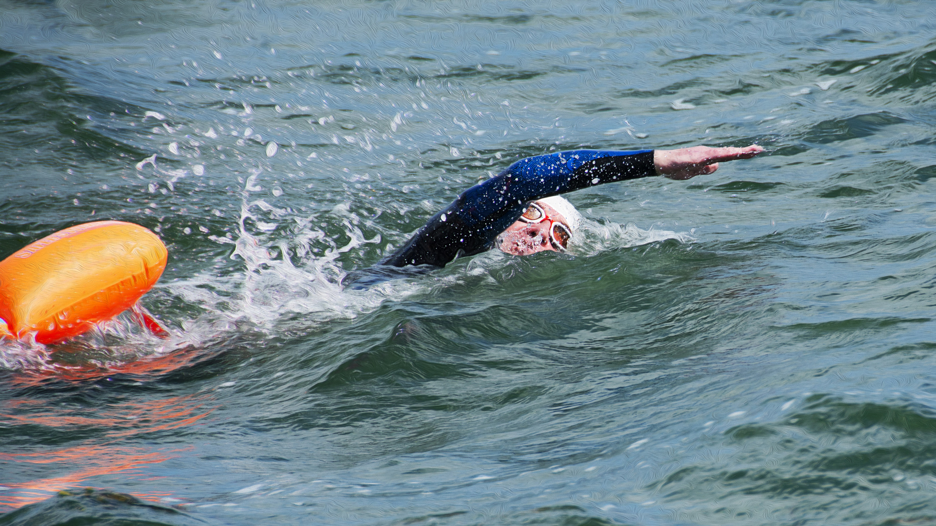 Nageur en pleine mer photo et image | nature, bretagne, océan Images ...