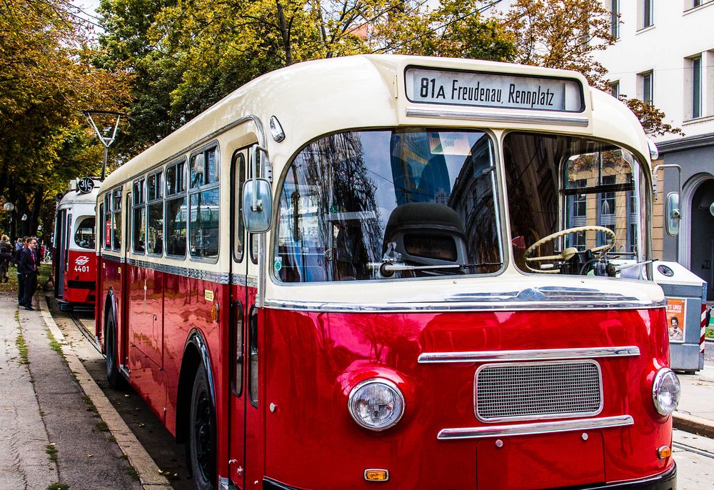 Nahverkehrsbus 5G U10-TS 1959 Gräf&Stift Wiener Linien W 76.805 Foto ...