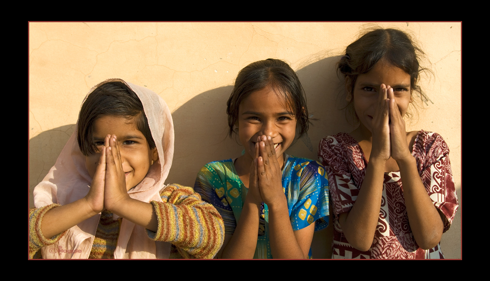 Namaste Foto & Bild | kinder, kinder im schulalter, travel Bilder auf ...