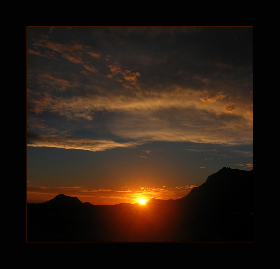 Namibian Sunset Foto & Bild | africa, southern africa, namibia Bilder ...