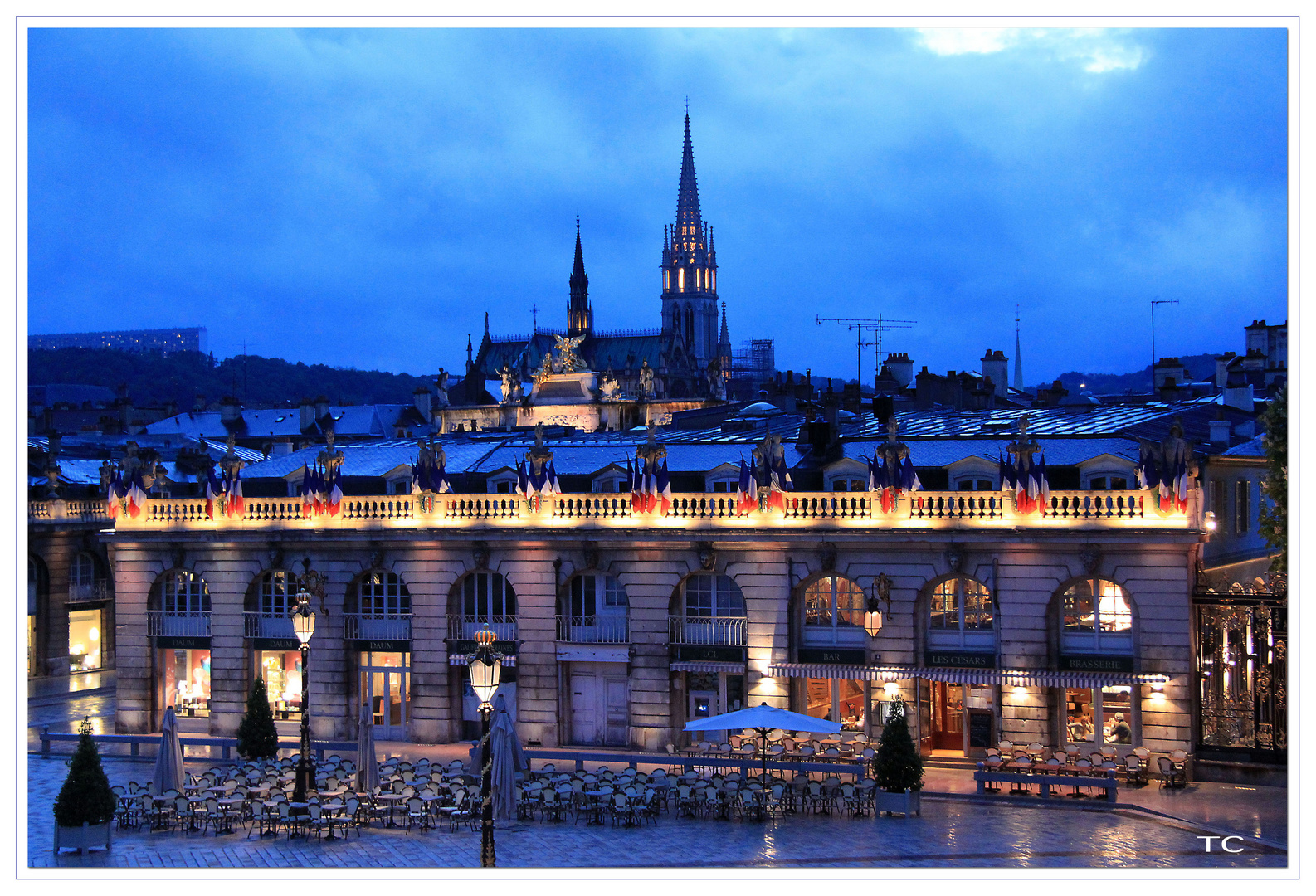 NANCY bei Nacht Foto & Bild | europe, france, lorraine lothringen ...
