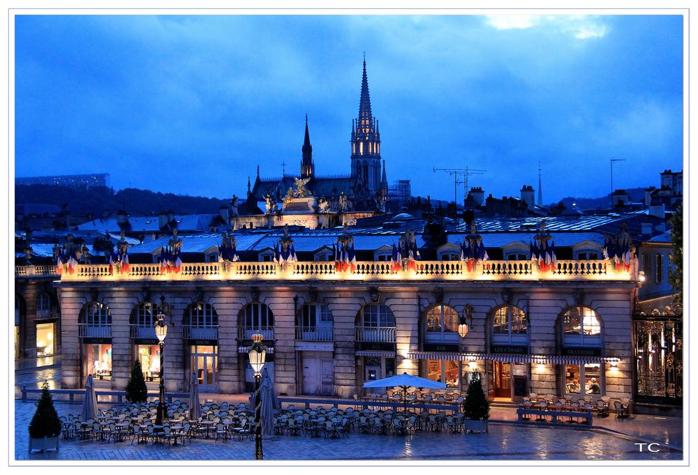 NANCY bei Nacht Foto & Bild | europe, france, lorraine lothringen ...