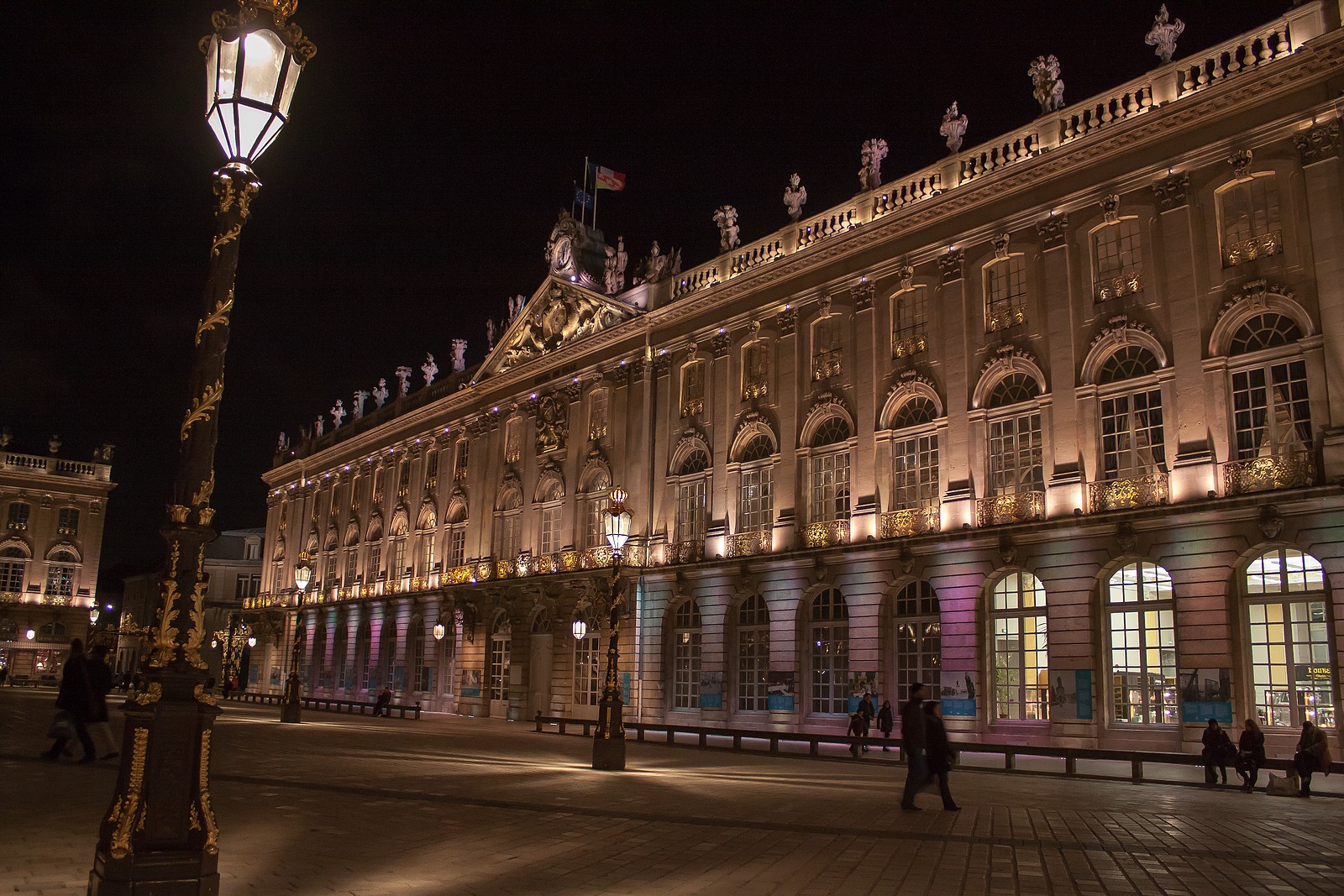 Nancy Place Stanislas de nuit photo et image | europe, france, lorraine ...