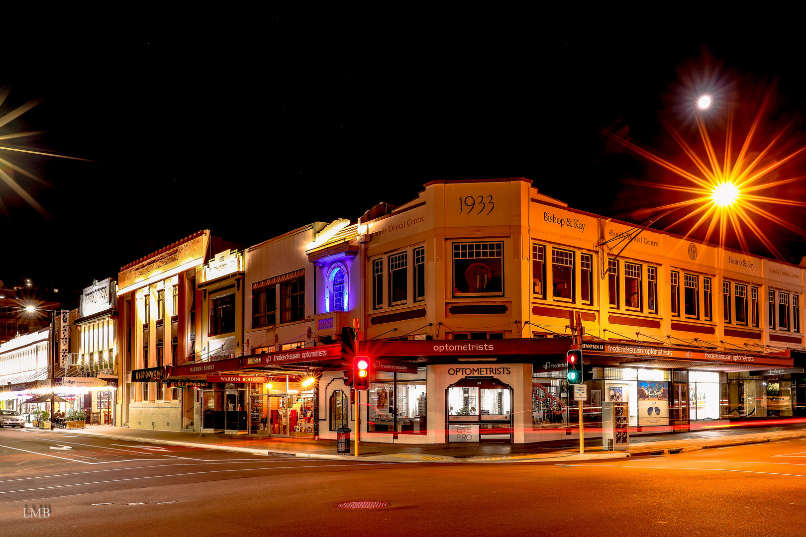 Napier Nightlights Foto & Bild | city, world, spezial Bilder auf ...
